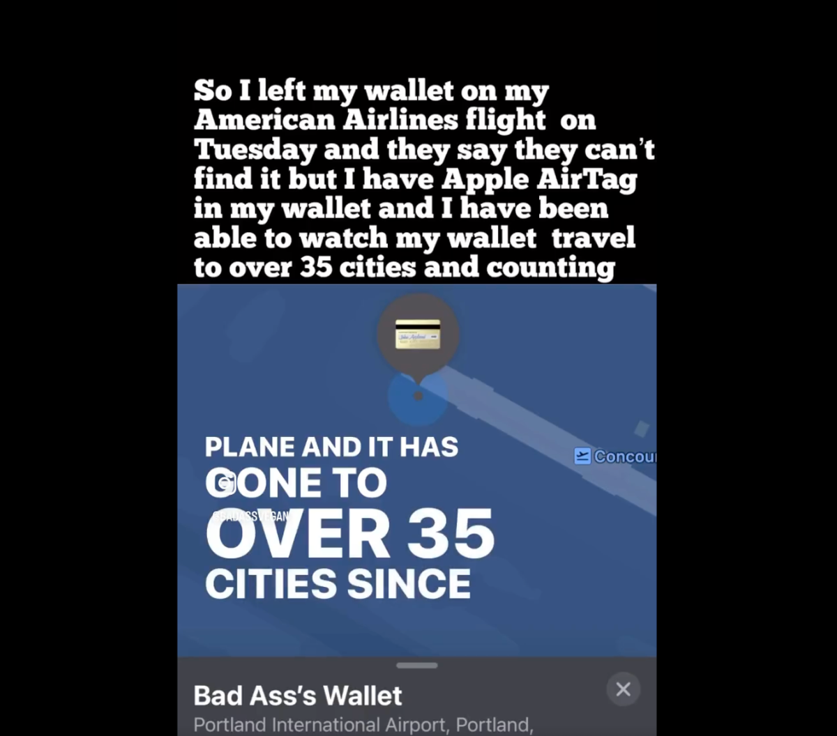 Man says he watched his wallet fly to 35 cities after airline lost it ...