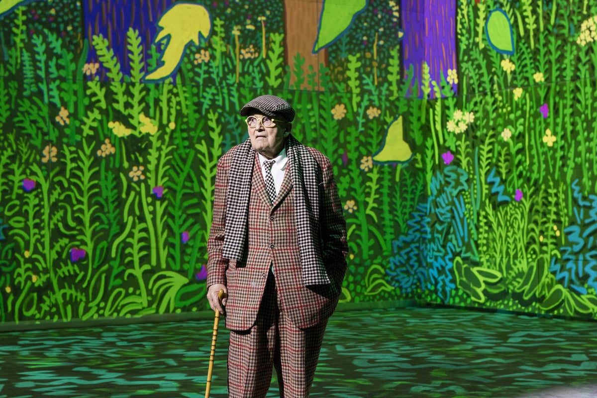 David Hockney, Lightroom review: An immersive show that synthesises ...