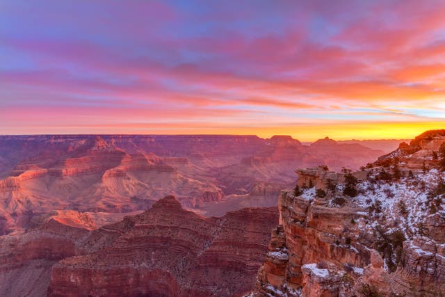 Nature on a grand scale: hike trails, scale peaks and explore dramatic ...