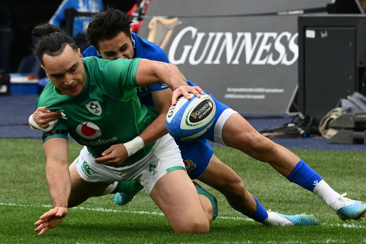 Garry Ringrose, Stuart McCloskey and James Lowe: Ireland optimistic ...