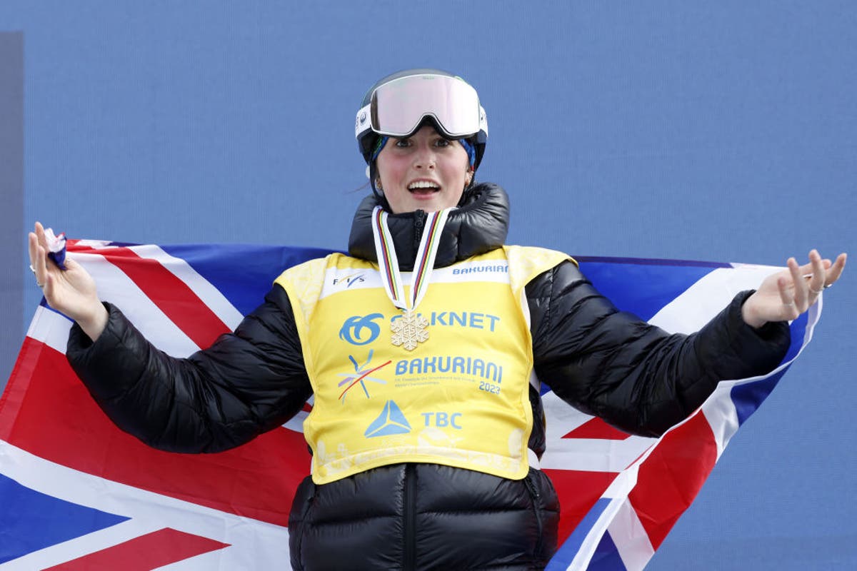 Britain’s Mia Brookes becomes youngest snowboarding world champion at ...