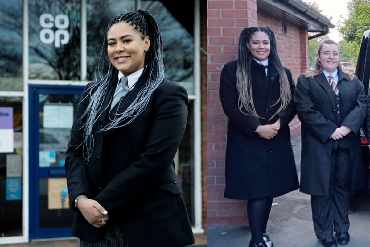 Young woman gets dream job as coffin bearer and ‘can’t wait’ to be ...