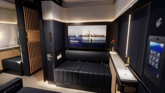 Lufthansa unveils new first-class cabins that include double beds | The ...