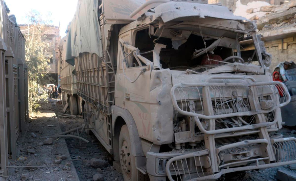 Reports: Suspected drone strike in Syria kills at least 3 | The Independent