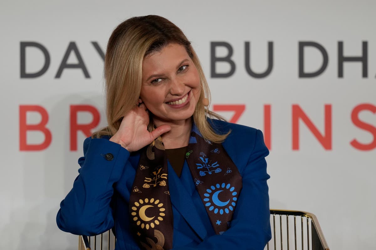 Ukraine first lady Olena Zelenska in UAE amid Russia's war | The ...