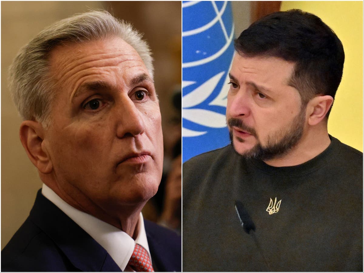 Kevin McCarthy rejects Volodymyr Zelensky’s invitation to visit Ukraine ...