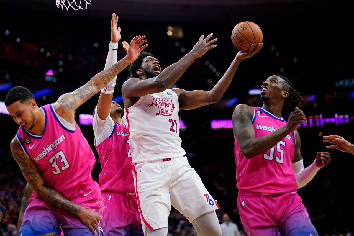 76ers derrotan 112-93 a Wizards gracias a Embiid y Harden | Independent ...