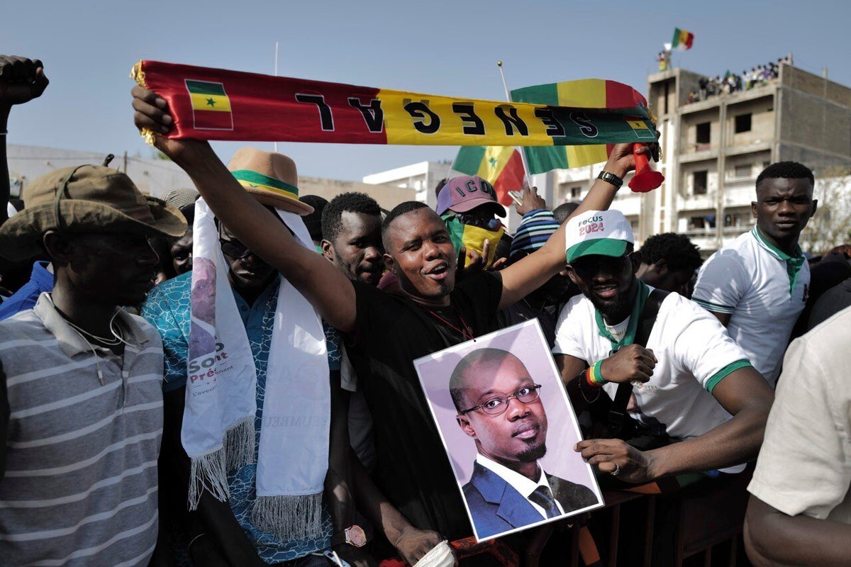 Protestors back Senegal's opposition leader ahead of trial | The ...