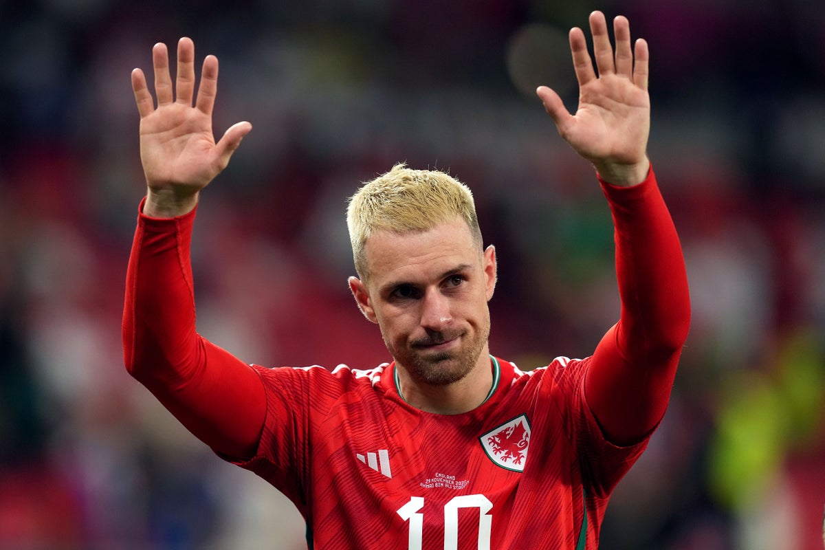 Rob Page says Aaron Ramsey is eyeing 100 caps after being reappointed ...