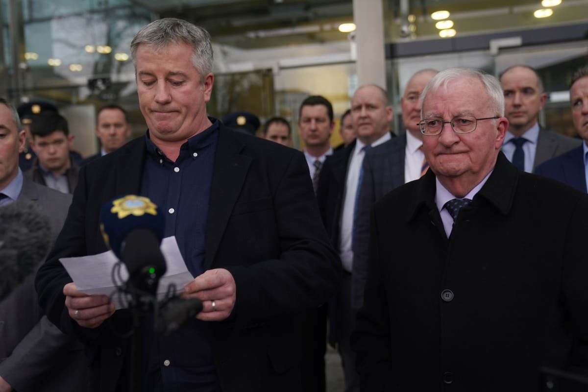 Family says Garda Colm Horkan was ‘the best of us’ | The Independent
