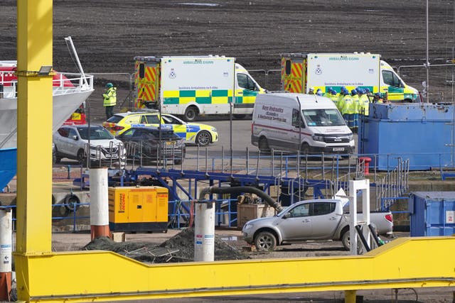 Leith port accident: Dozens injured as RV Petrel ship topples over in ...