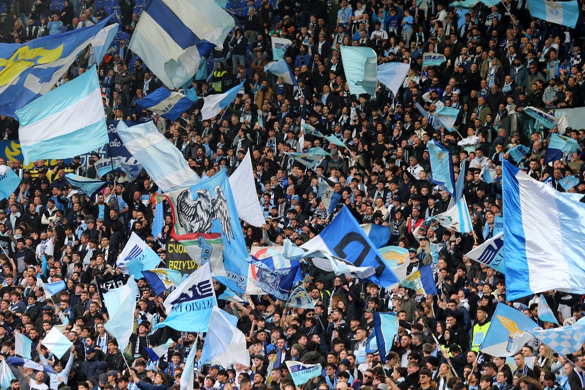 ‘Antisemitic’ Lazio fans banned for life for wearing Adolf Hitler shirt ...