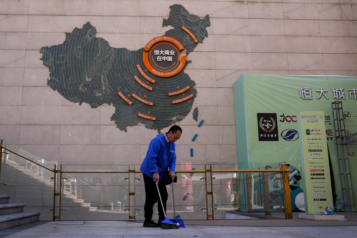 Heavily indebted Chinese developer proposes restructuring | The Independent