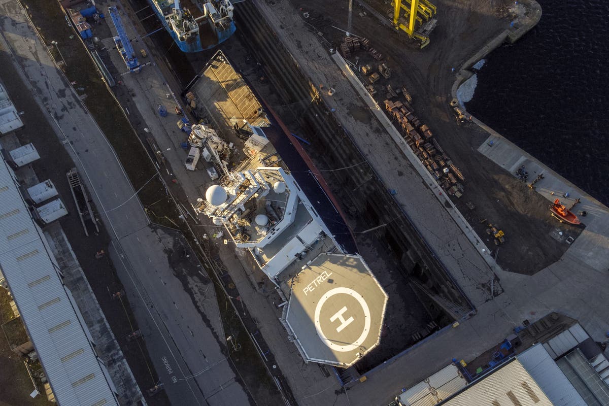 Seven still in hospital after US Navy research ship toppled in dry dock ...