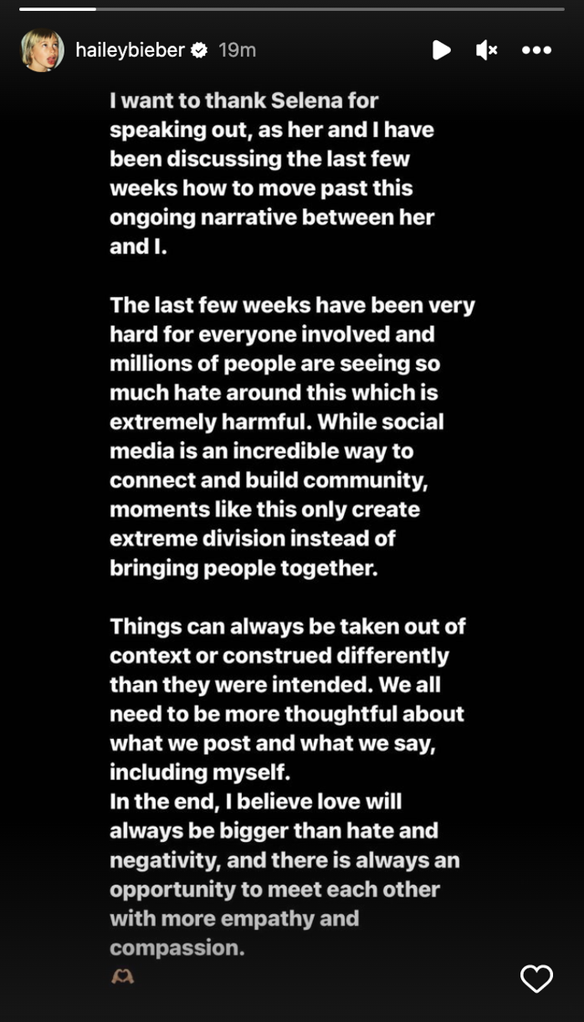 In Selena Gomez vs Hailey Bieber, there was only ever going to be one ...