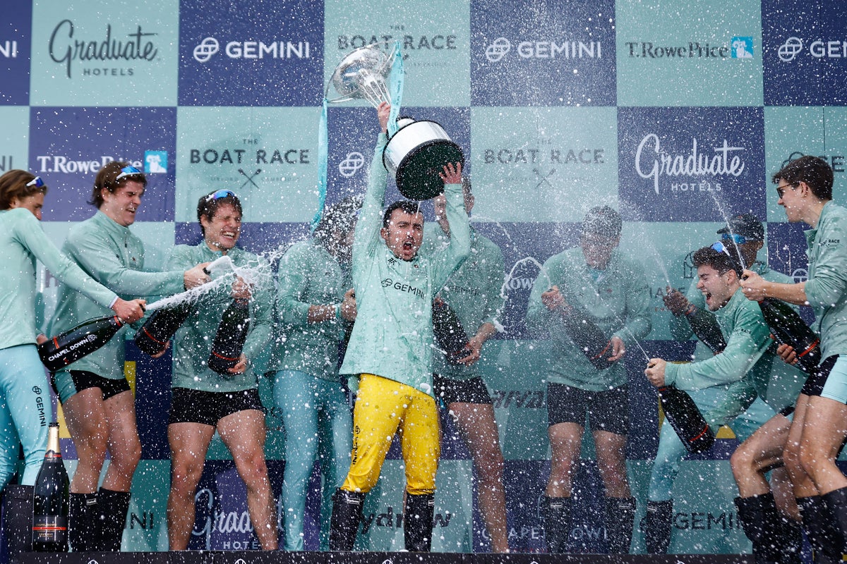 Boat Race 2023 LIVE: Cambridge and Oxford compete over four mile course ...