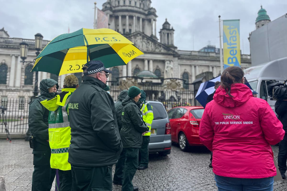 Northern Ireland healthcare workers pause strike action after talks ...