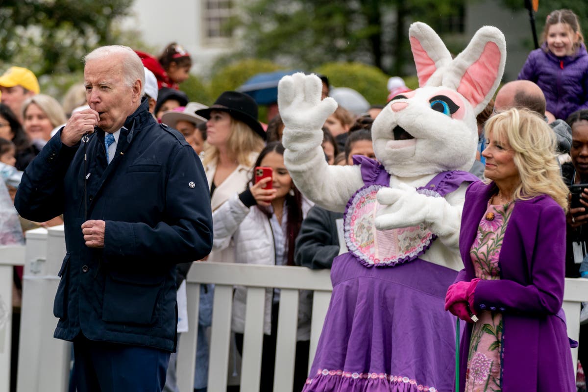 Jill Biden keeps 'EGGucation' theme for Easter Egg Roll | The Independent