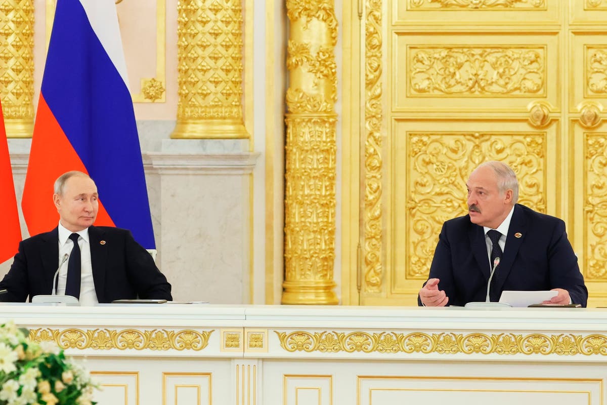 Putin, Lukashenko hold talks on defense, economic ties | The Independent