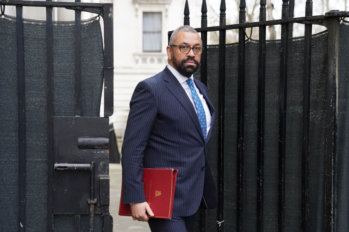 James Cleverly calls for de-escalation as Israel launches attack in ...