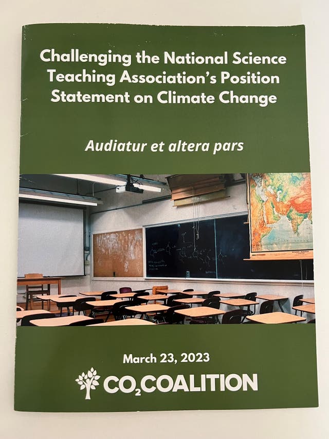 Climate misinformation group infiltrates convention of science teachers ...