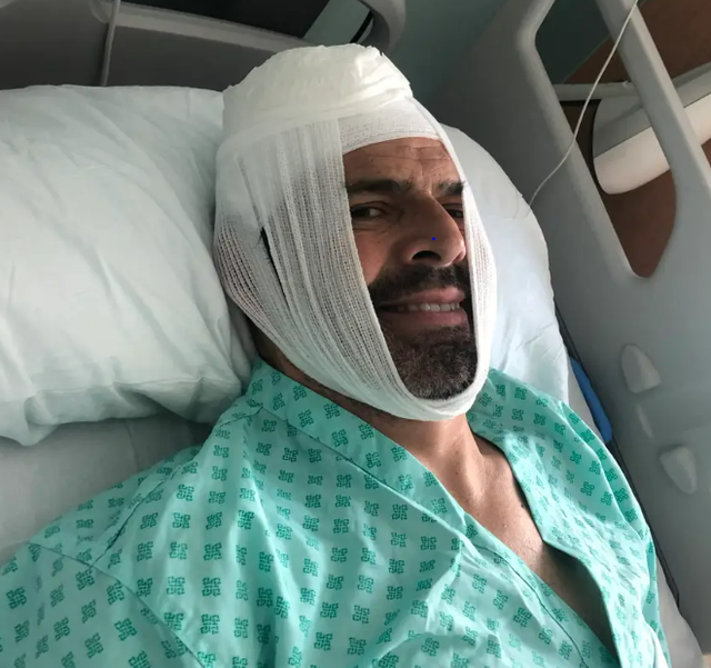 Luther star Jason Riddington recounts near-death experience after brain ...