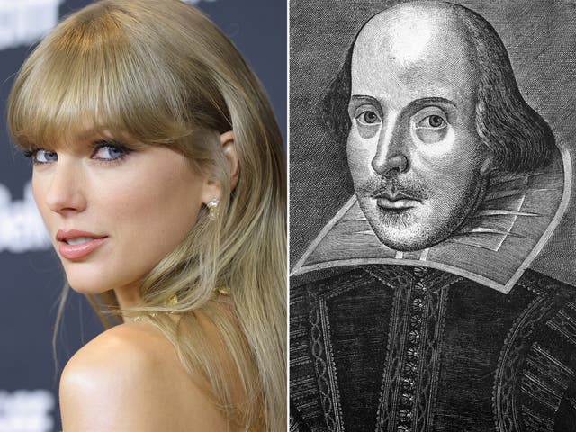 Taylor Swift is a real poet, Shakespeare expert says as he compares her ...