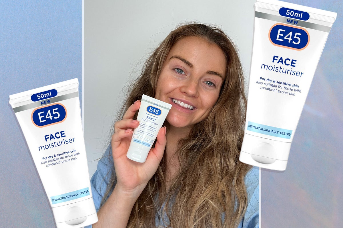 E45 new face moisturiser review | The Independent