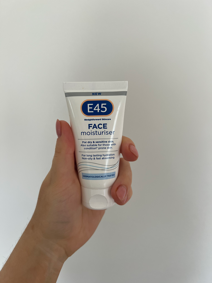 E45 new face moisturiser review | The Independent
