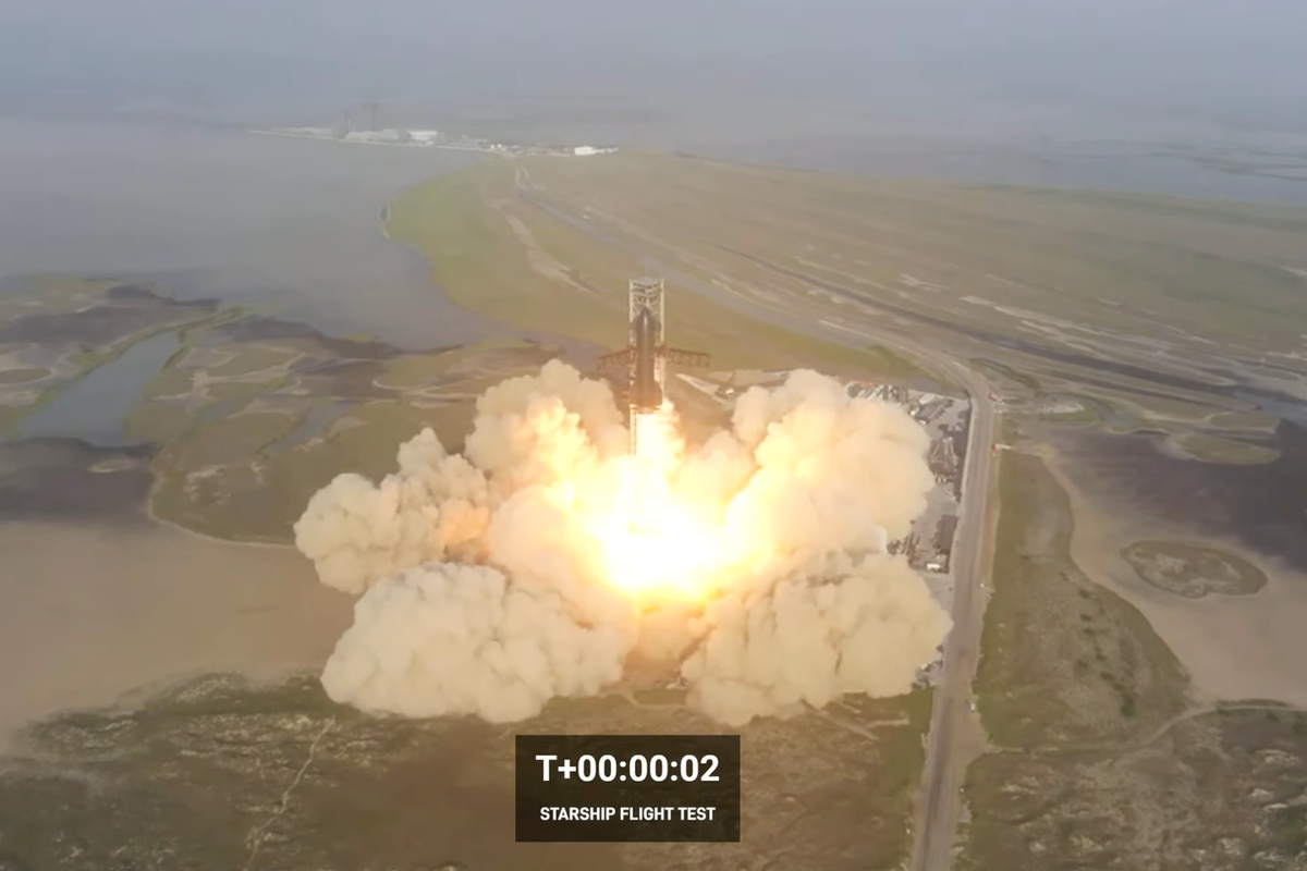 Watch: Starship explodes as SpaceX attempts launch of largest rocket ...