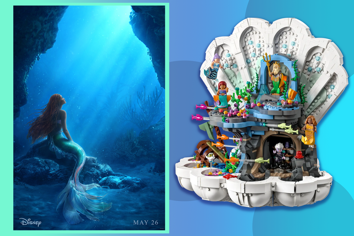 Lego The Little Mermaid royal clamshell set | The Independent