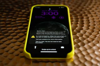 Emergency alert to be sent to millions of UK phones in government test ...