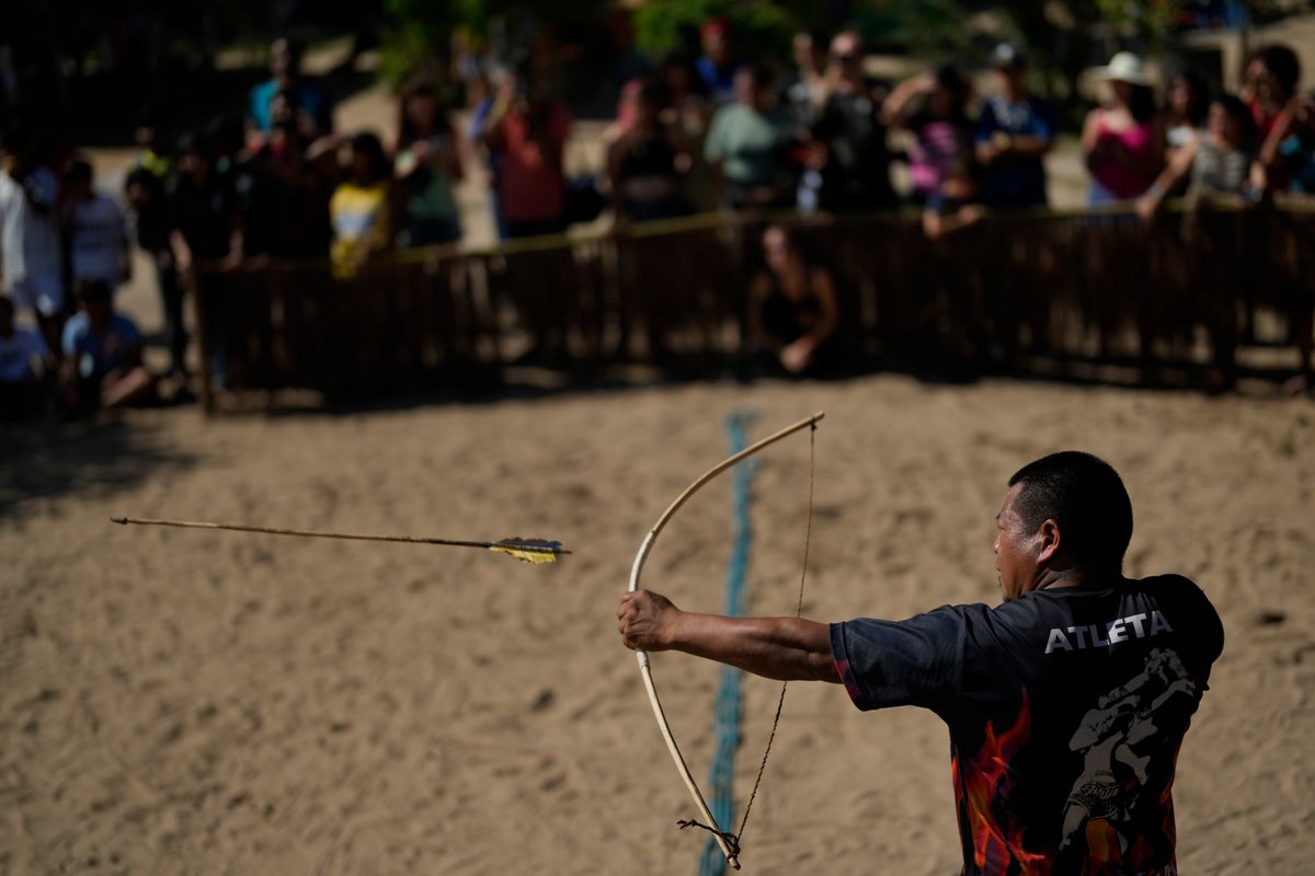 Indigenous competitors celebrate culture and sport in Brazil | The ...