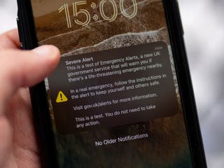 Millions to receive emergency alert text as new test announced | The ...