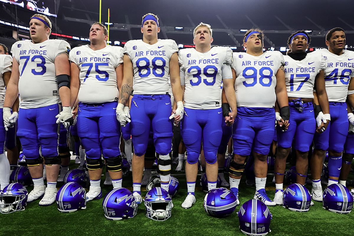 Watch: Joe Biden presents trophy to US Air Force American football team ...