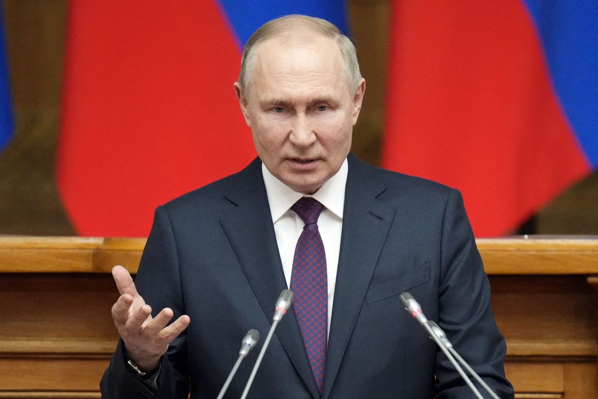 Putin claims West is trying to break up Russia into different states ...