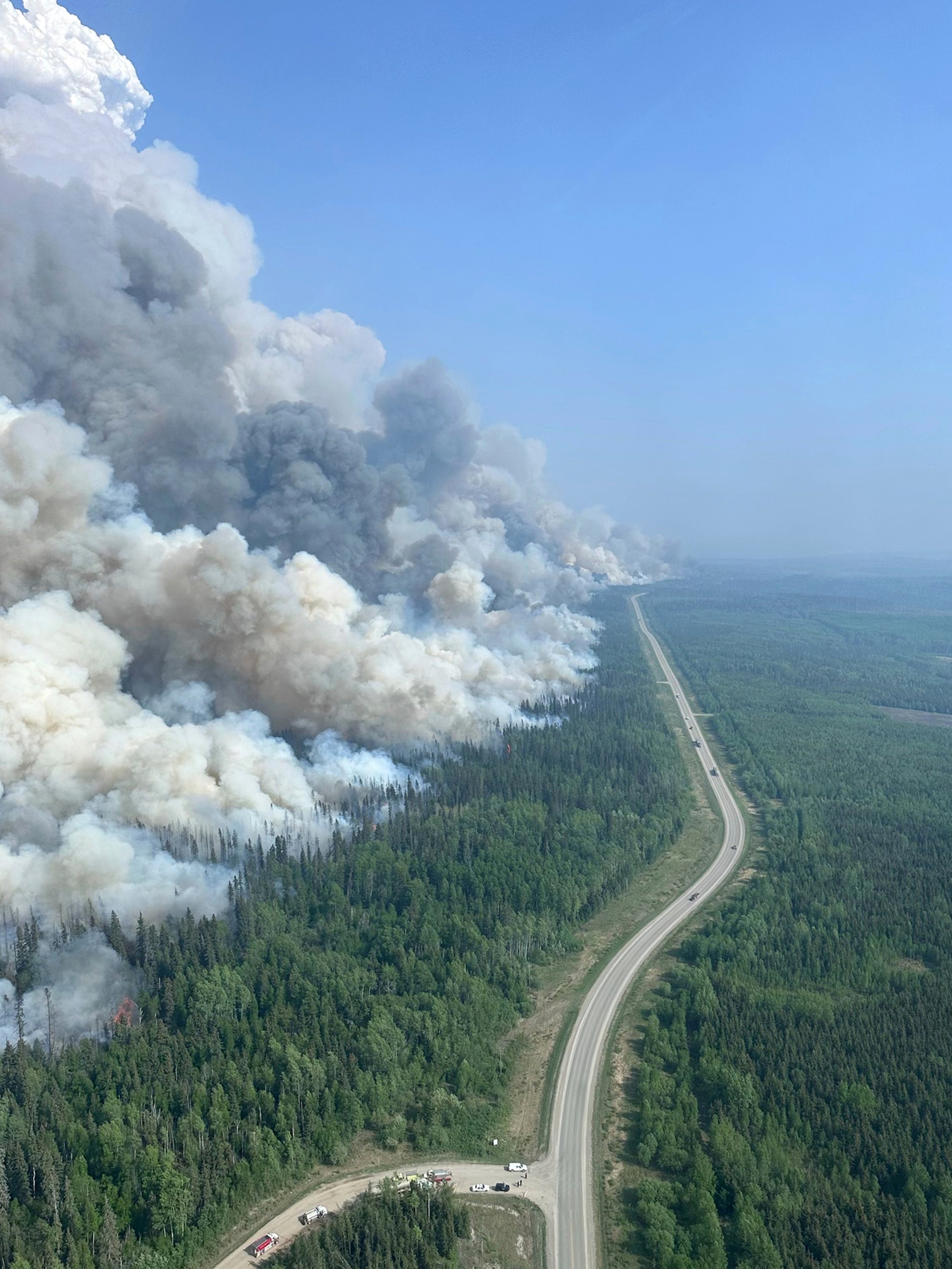 Rain Even Smoke Help Fight Wildfires In Alberta New Blaze Brings Rain Even Smoke Help Fight Wildfires In Alberta New Blaze Brings
