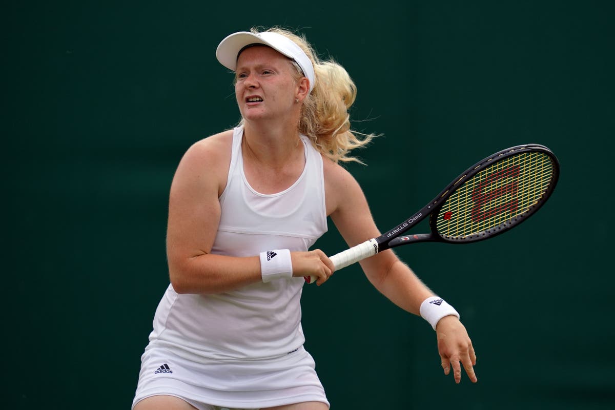 Fran Jones in tears after being forced out of French Open qualifying ...