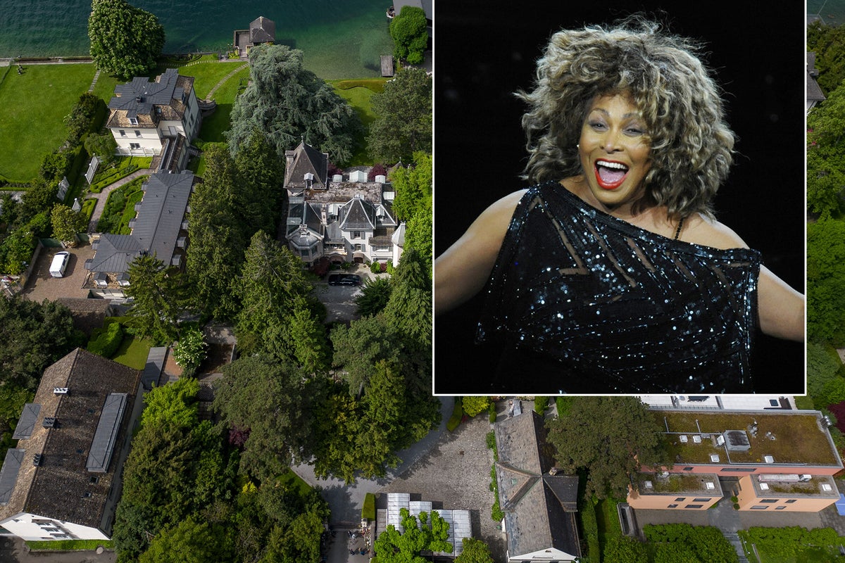 Inside Tina Turner’s house near Zurich in Switzerland, where she lived ...