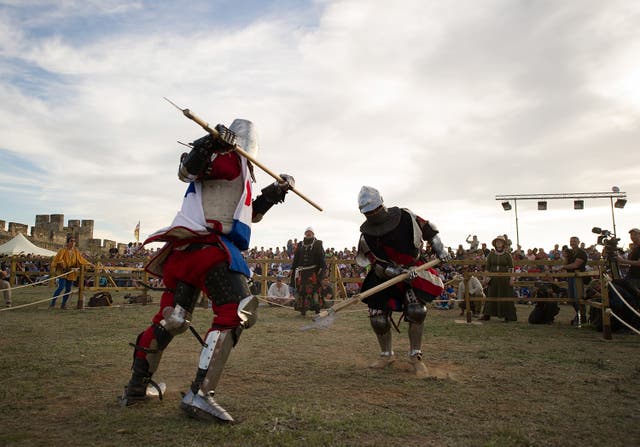 Let battle commence: The modern-day knights in shining armour | The ...