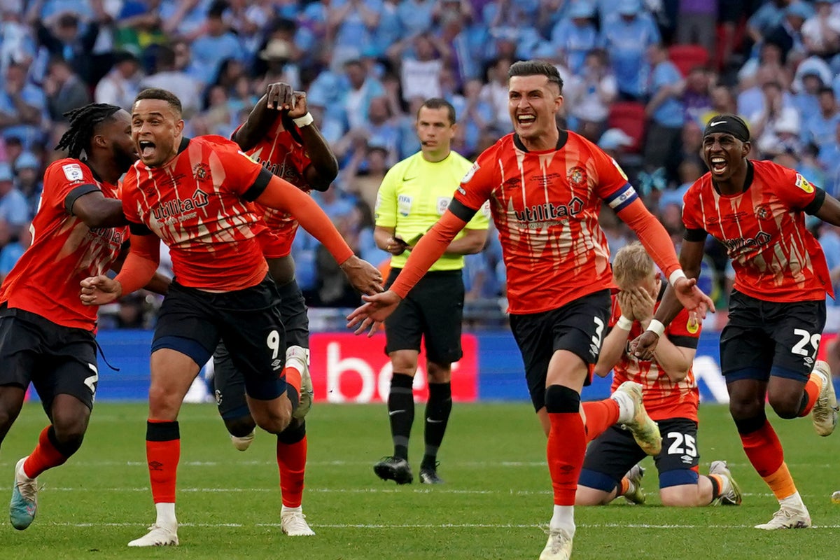Luton dramatically complete fairytale rise from non-league to Premier ...