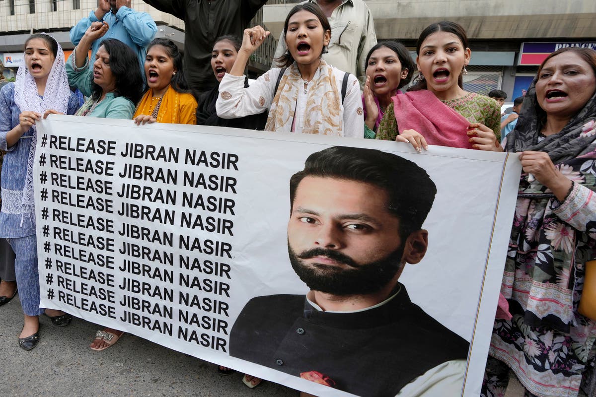 Rally demands release of Pakistani human rights lawyer taken by armed ...