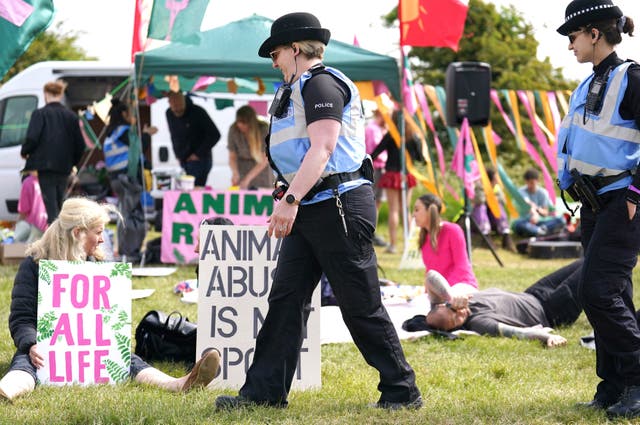 Epsom Derby: Protester arrested after running onto race track | The ...
