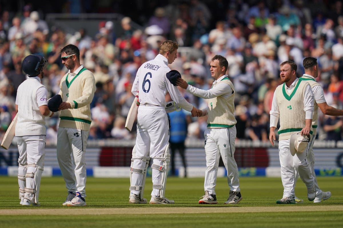 England cricket score: Latest updates v Ireland | The Independent