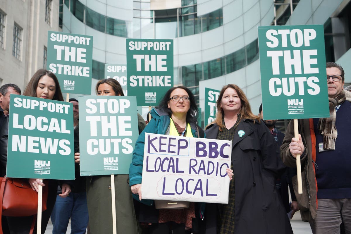 BBC journalists to stage fresh 48-hour strike over cuts to local radio ...