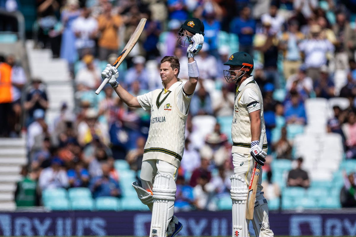 Australia’s Steve Smith racks up seventh Test century on English soil ...