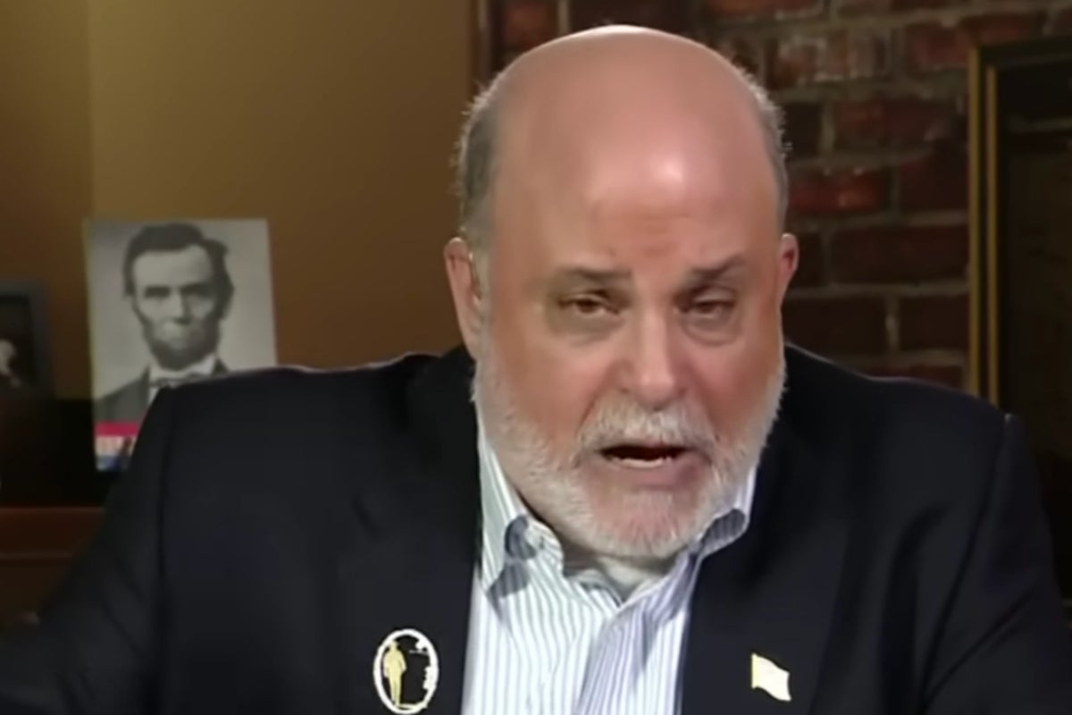 Fox host Mark Levin screams at camera in outrage at Trump indictment ...