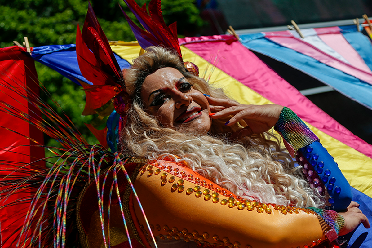 Watch as thousands gather for huge Pride parade in Sao Paulo | The ...