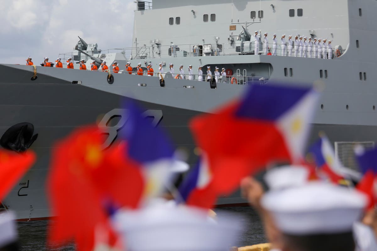 Chinese navy ship pays port call to Philippines in goodwill tour of ...