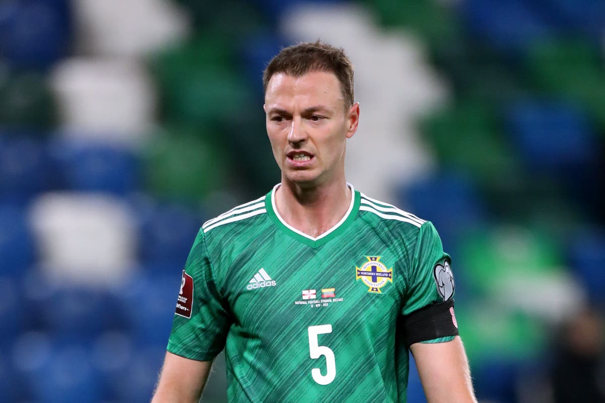 Northern Ireland veteran Jonny Evans has no intention of walking away | The Independent